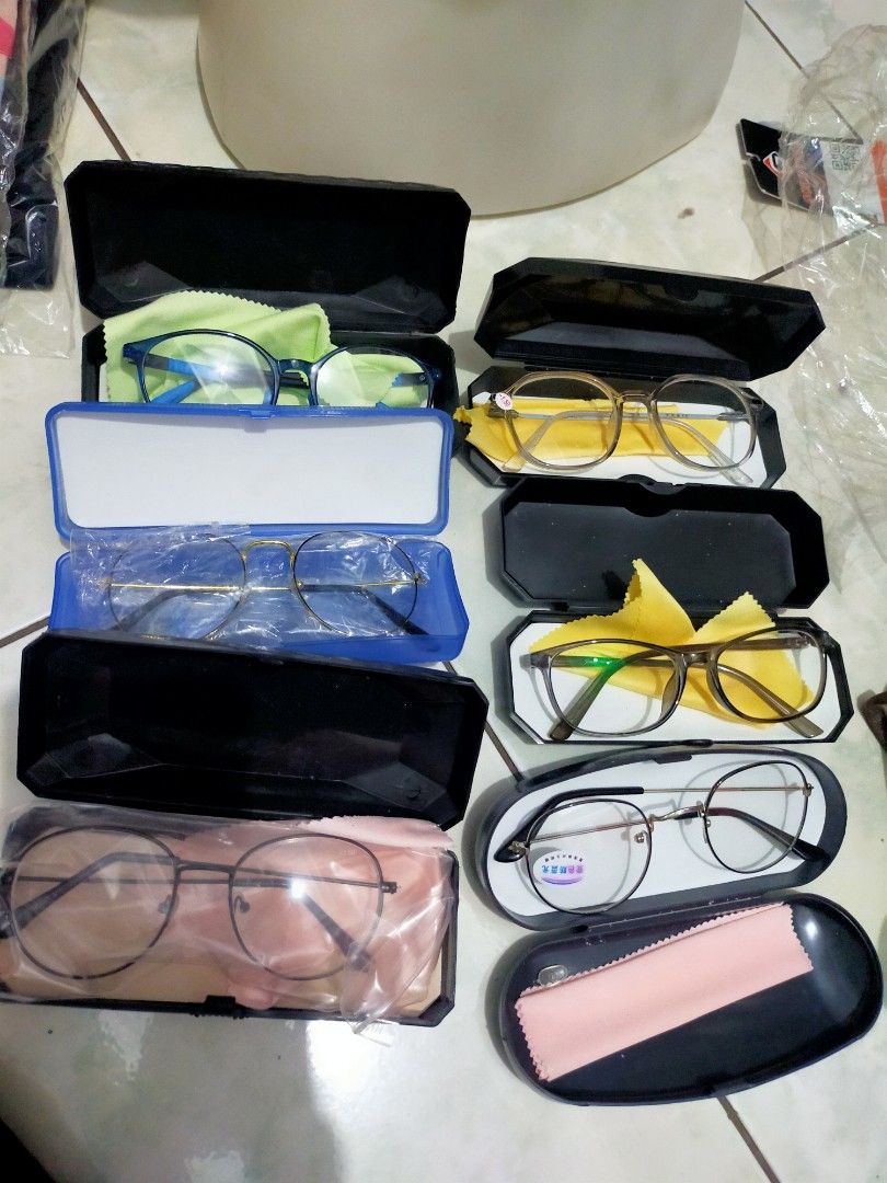 Kacamata minus 150/kacamata optik/kacamata, Fesyen Wanita, Aksesoris di ...