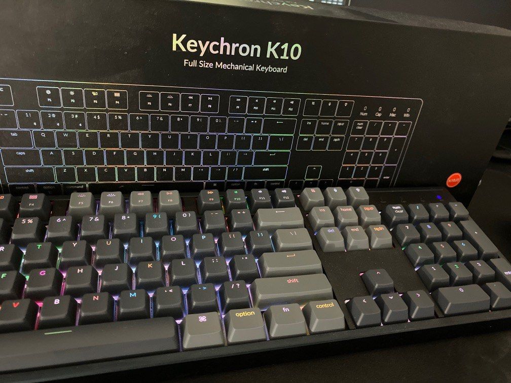 Keychron K10 Full Size Wireless Mechanical Keyboard, Computers & Tech ...