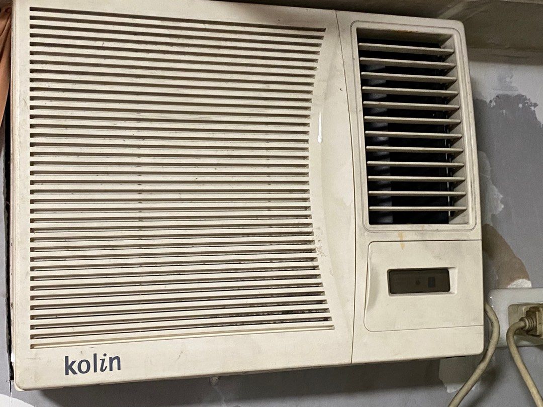 Kolin window type aircon, TV & Home Appliances, Air Conditioning and ...