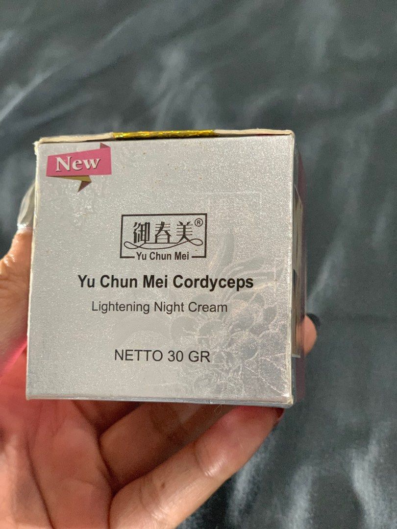 Krim malam Yu Chun Mei Original, Kesehatan & Kecantikan, Kulit, Sabun & Tubuh di Carousell