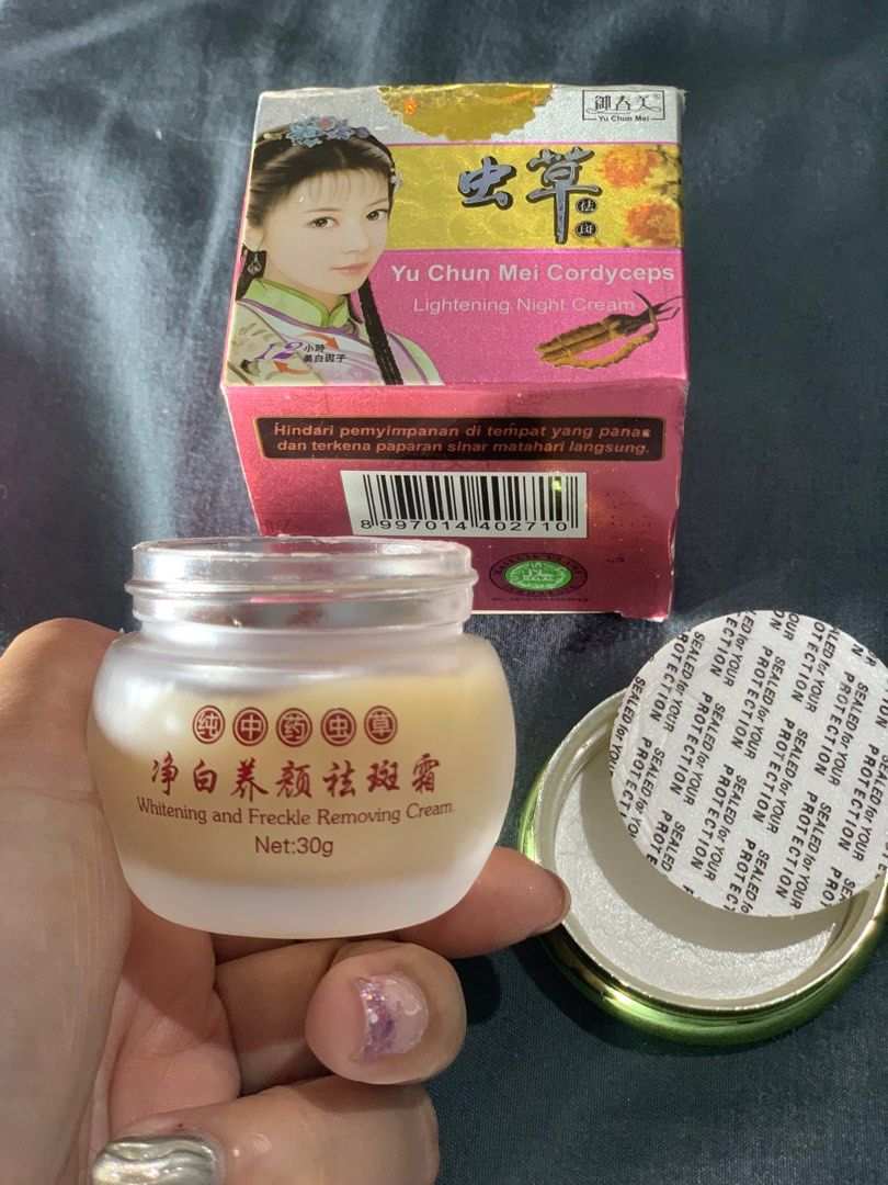Krim malam Yu Chun Mei Original, Kesehatan & Kecantikan, Kulit, Sabun ...