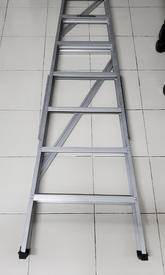 Ladder Step Aluminium Ladder 8 step, Furniture & Home Living, Home ...