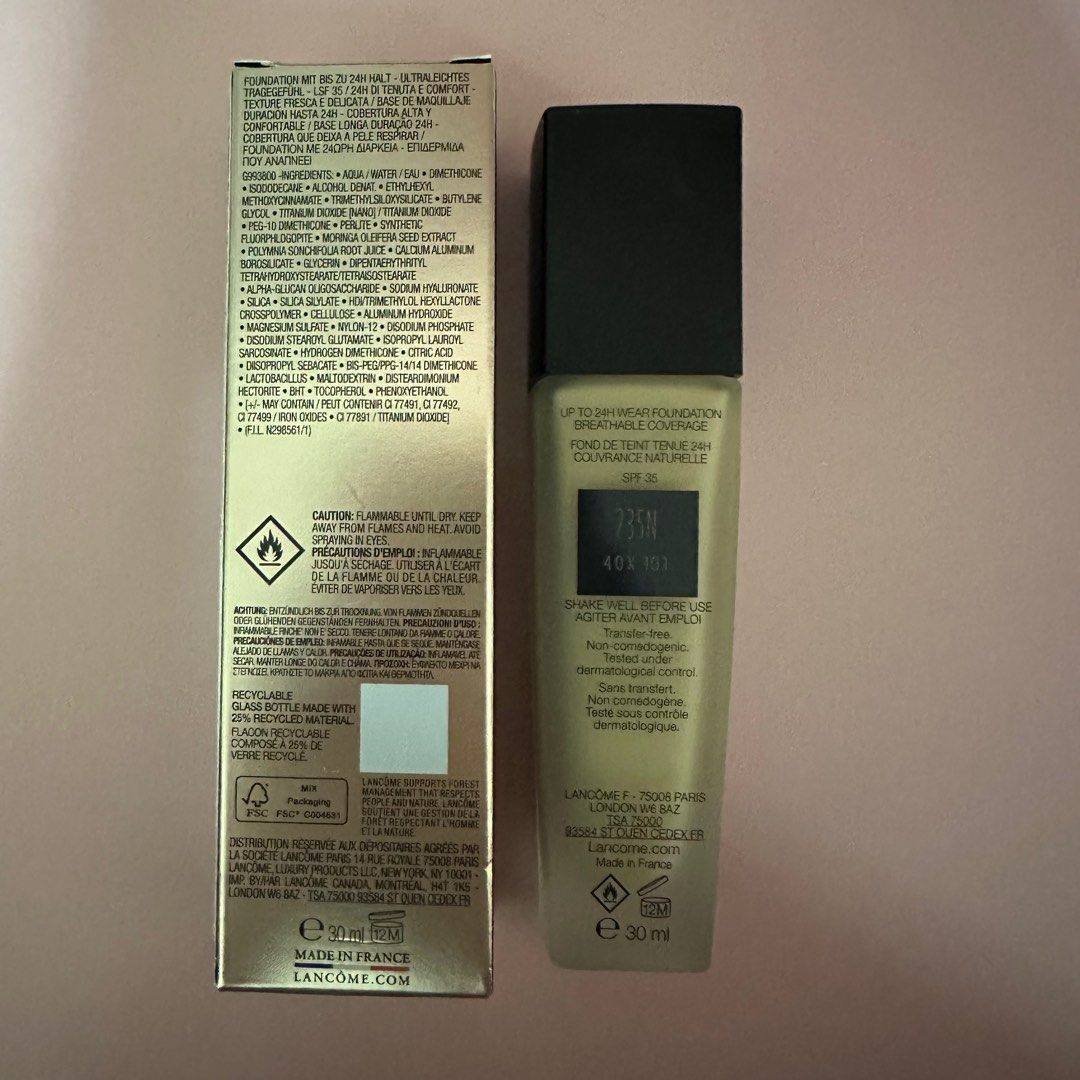 Lancome Teint Idole Ultra Wear Foundation, Beauty & Personal Care, Face ...