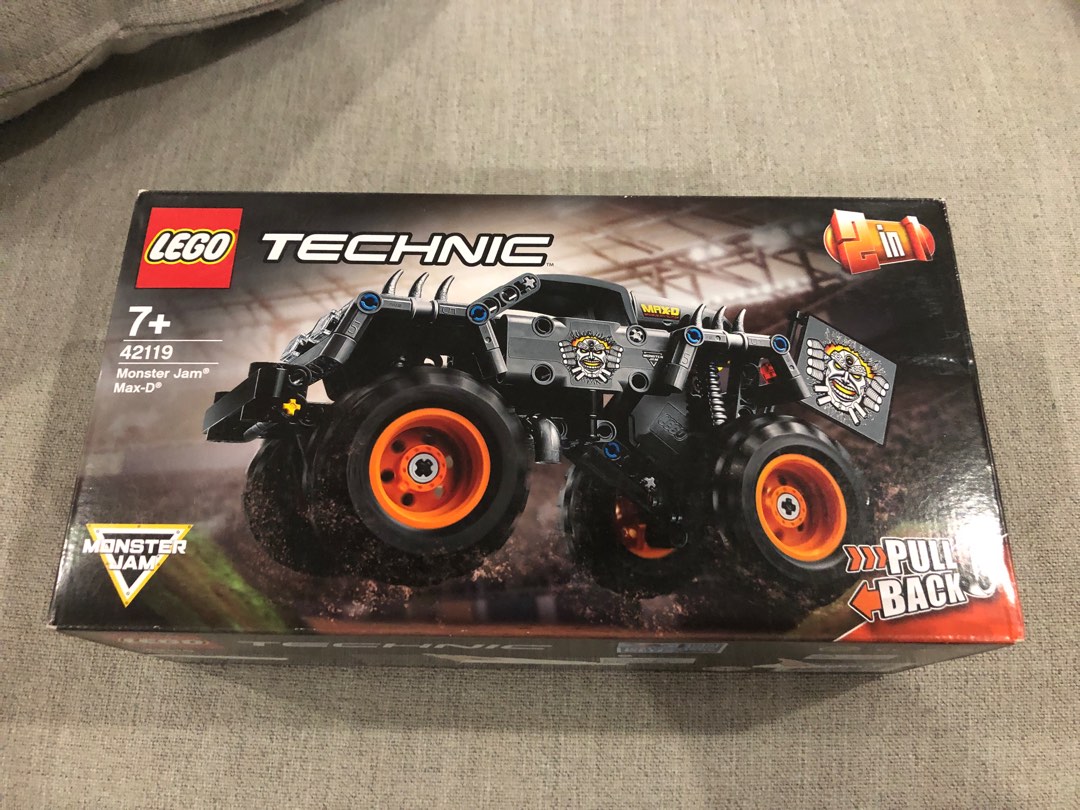 LEGO Technic Pull-Back Monster Jam Max-D on Carousell