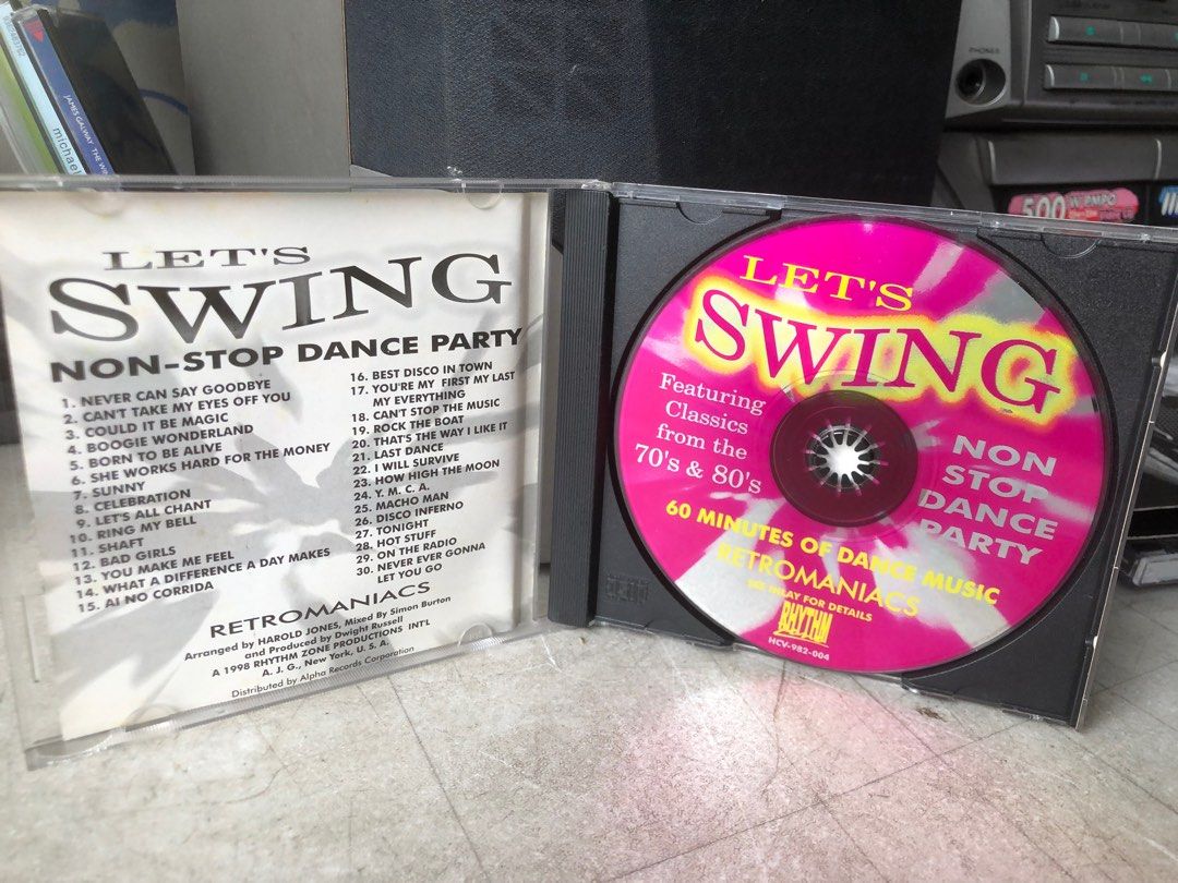 Let's Swing Non-Stop Dance Party 70's & 80's music CD, Hobbies & Toys, Music & Media, CDs & DVDs ...