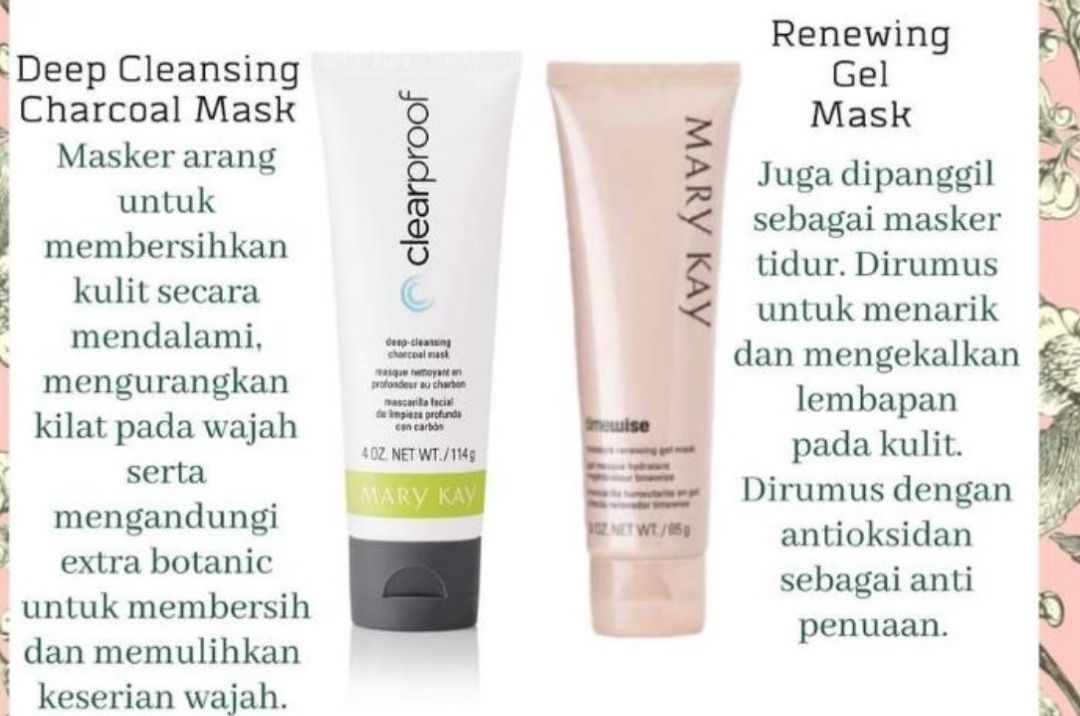 Limited-Edition Mary Kay Masking Minis - Charcoal mask & Moisture ...