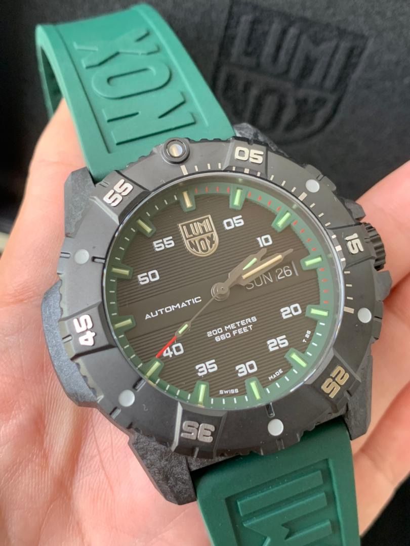 Luminox Master Carbon SEAL Automatic 45mm Series 3877, Men's Fashion ...