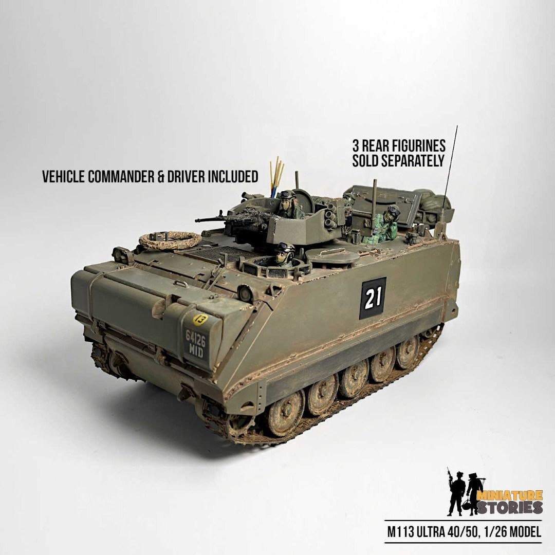 M113 Ultra 40/50 Armoured Vehicle Model, Hobbies & Toys, Toys & Games ...