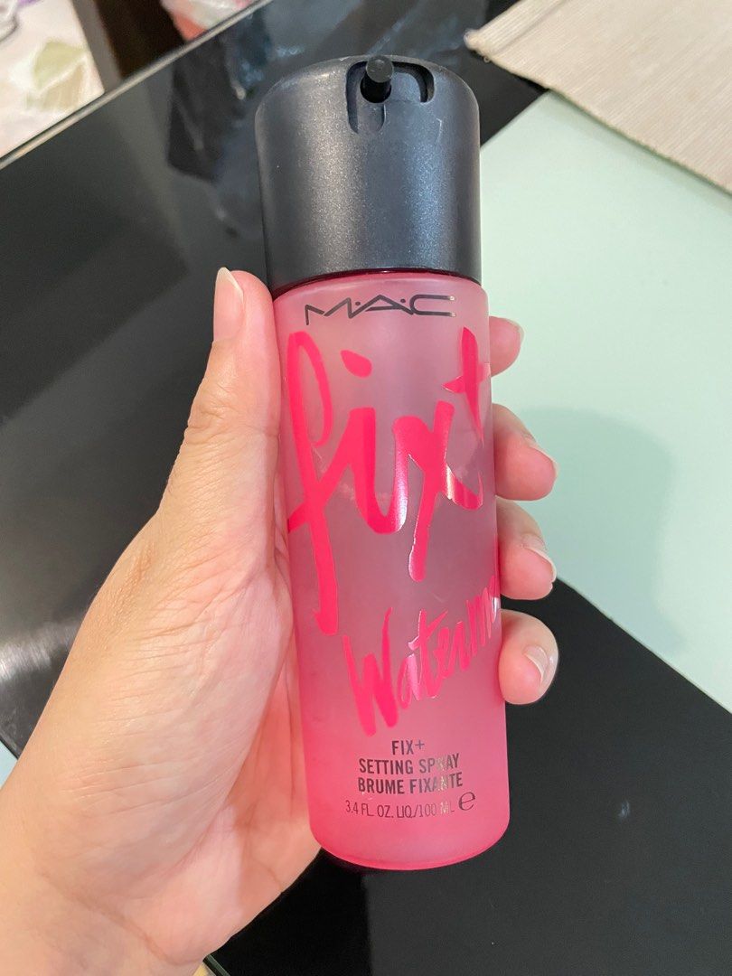 Mac Fix + watermelon setting spray, Beauty & Personal Care, Face ...