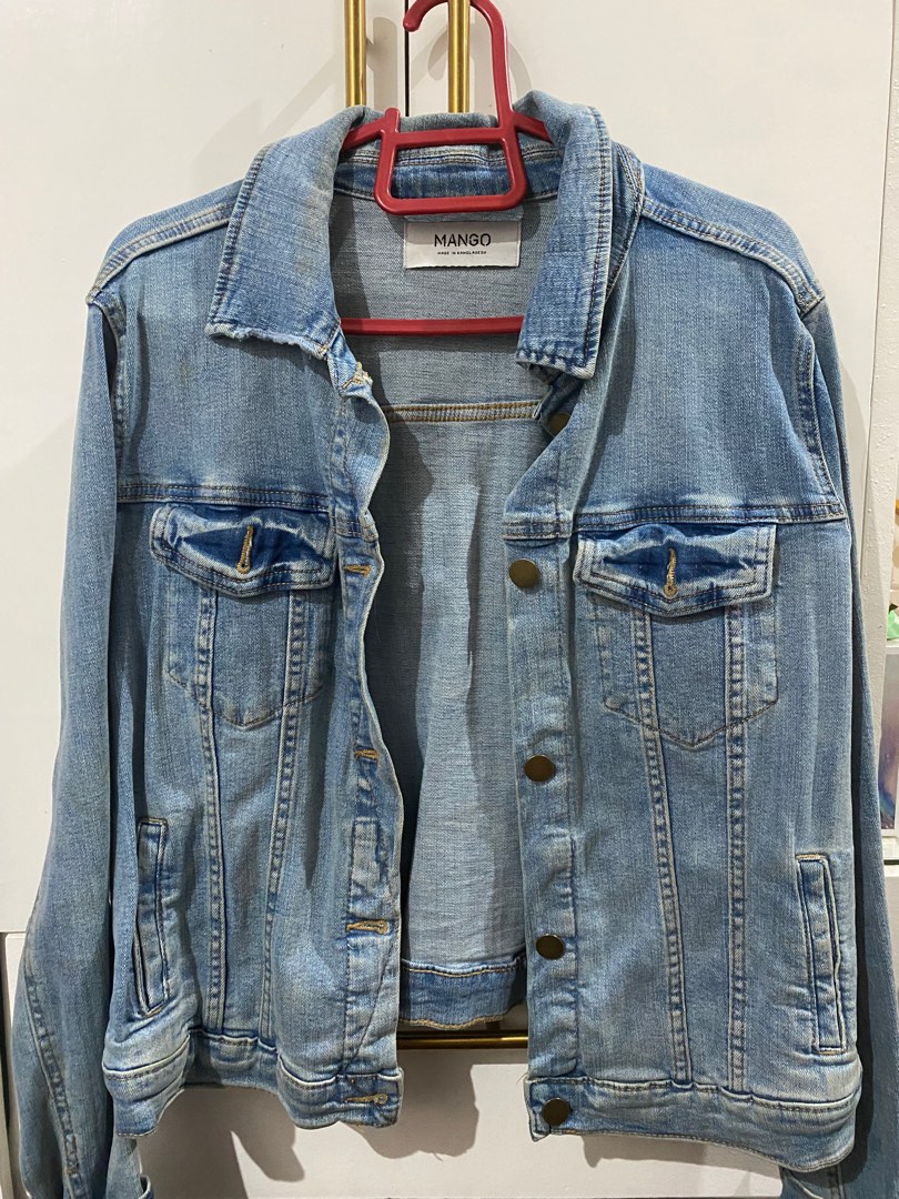 Maong jacket on Carousell