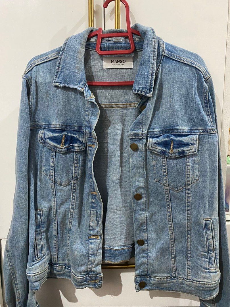 Maong jacket on Carousell