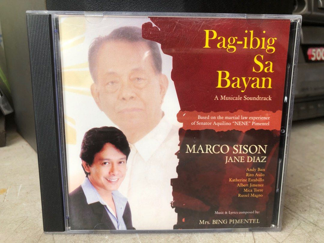 Marco Sison Pag-ibig sa Bayan music CD, Hobbies & Toys, Music & Media ...