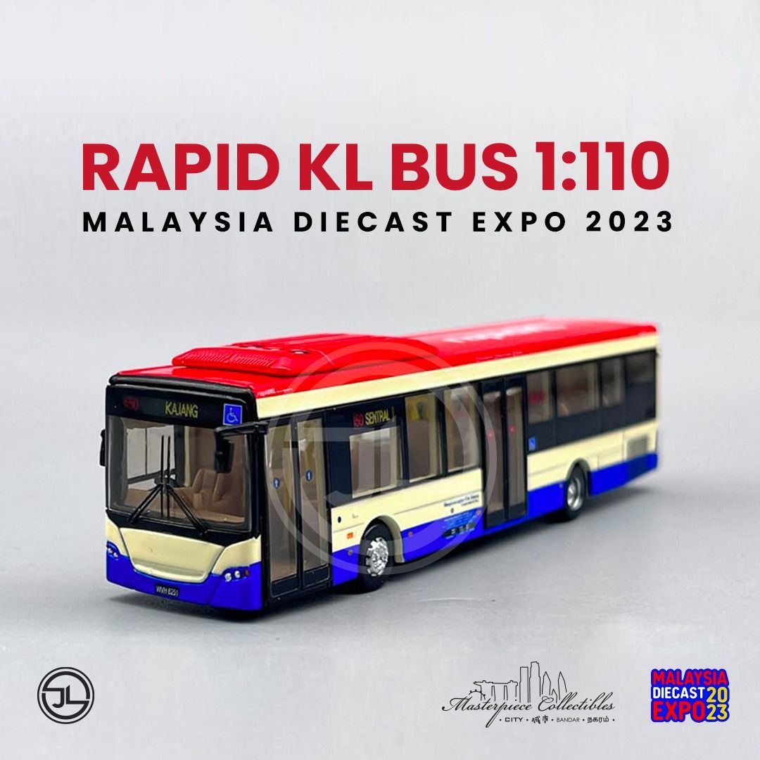 Masterpiece Collectibles - 1:110 Rapid KL Malaysia Bus (Kuala Lumpur ...