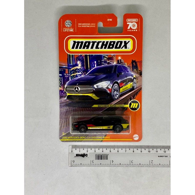 Matchbox 2020 MERCEDES BENZ CLA SHOOTING BRAKE Black Super Chase SC ...