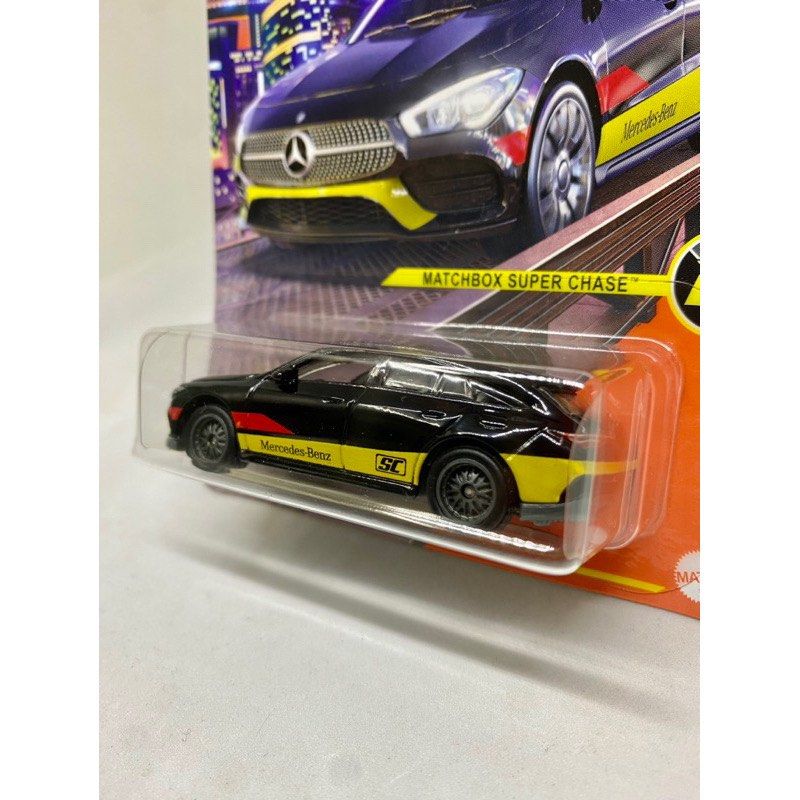 Matchbox 2020 MERCEDES BENZ CLA SHOOTING BRAKE Black Super Chase SC ...