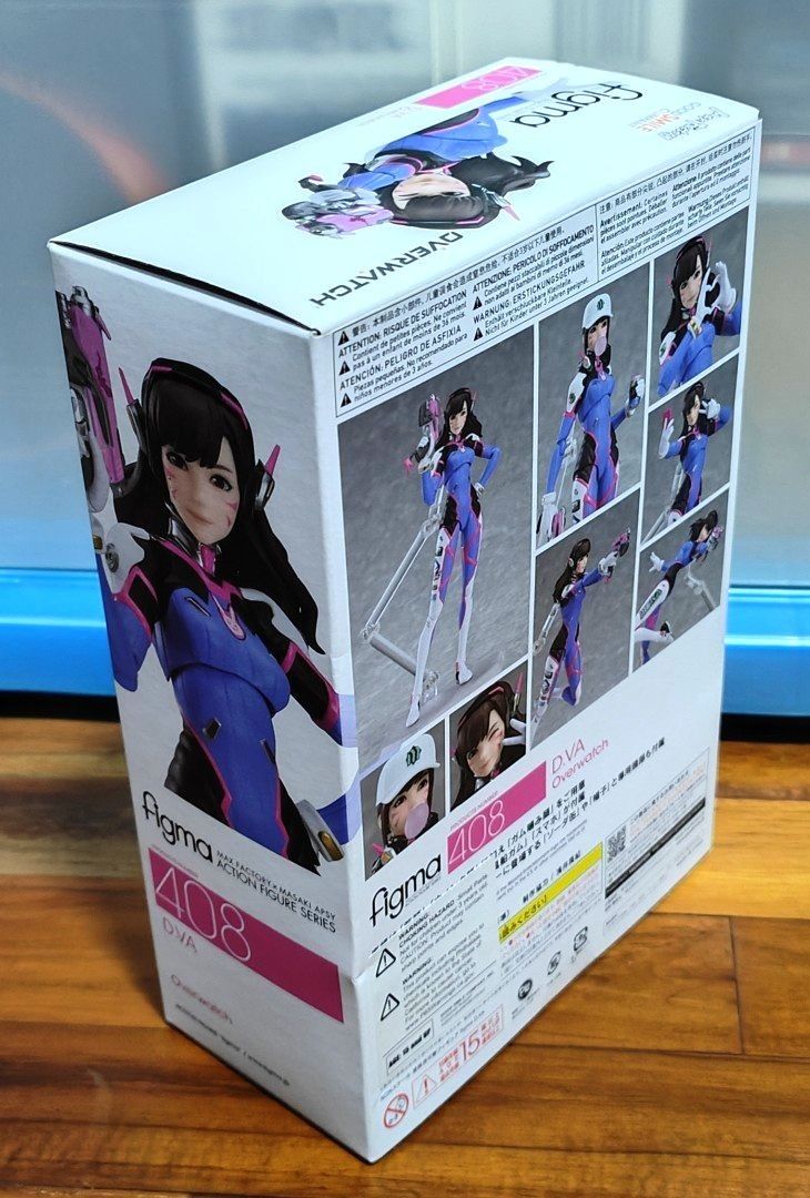 Max Factory Figma Overwatch D.VA, Hobbies & Toys, Toys & Games on Carousell