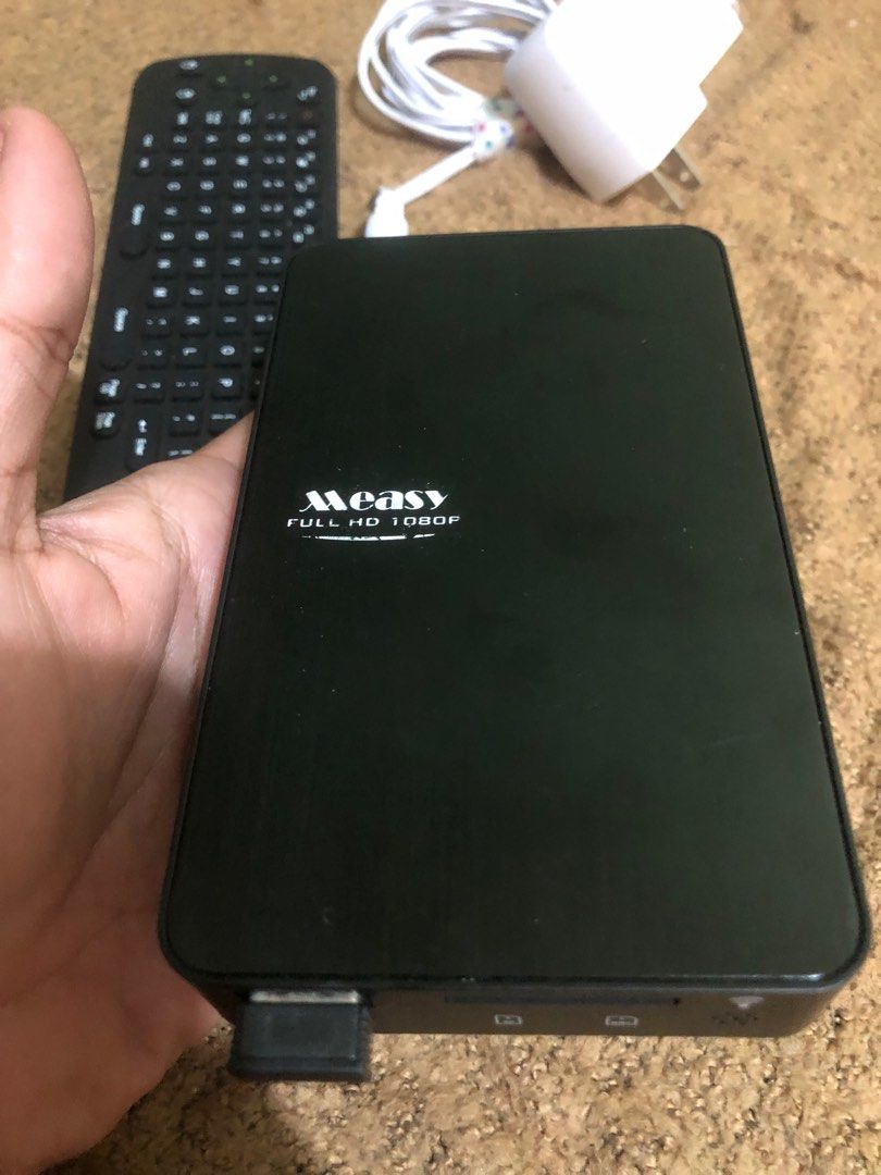 Measy 1080p media player with wireless keypad on Carousell