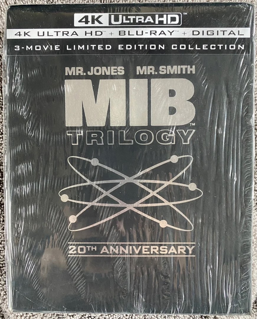 Men in Black Trilogy (20th Anniversary Edition) 4K UHD/BR ...