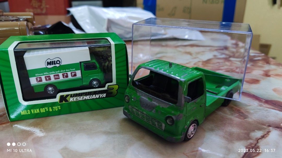 milo collection decorations truck lorry van transporter, Hobbies & Toys ...
