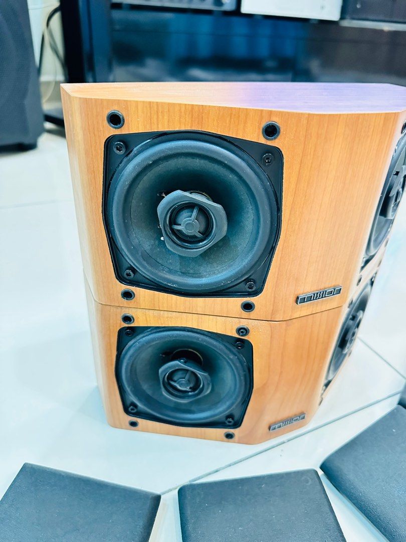 Mission MH-3 Bi-Polar Surround Speaker (1 Pair), Audio, Soundbars ...