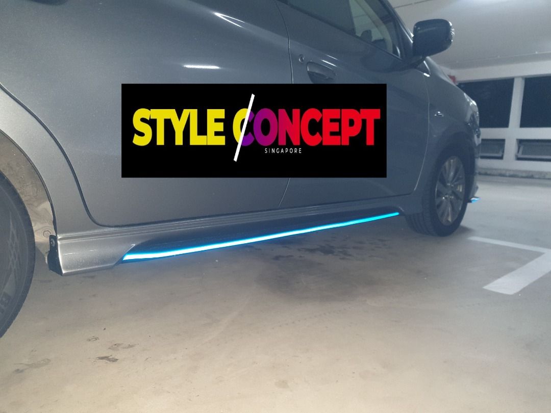Mitsubishi Attrage Blue Edition - Red 3M Reflective Tape 2023, Car ...