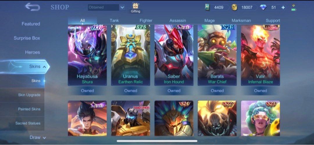 Mobile legend accounts, Video Gaming, Video Game Consoles, Others on ...