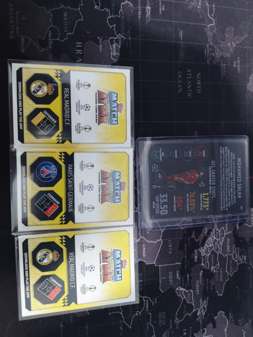 Mohammed Salah David Alaba Kylian Mbappe Black Edge 100 Club 101 Club ...