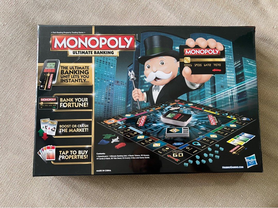 Monopoly Ultimate Banking, Hobbies & Toys, Toys & Games on Carousell