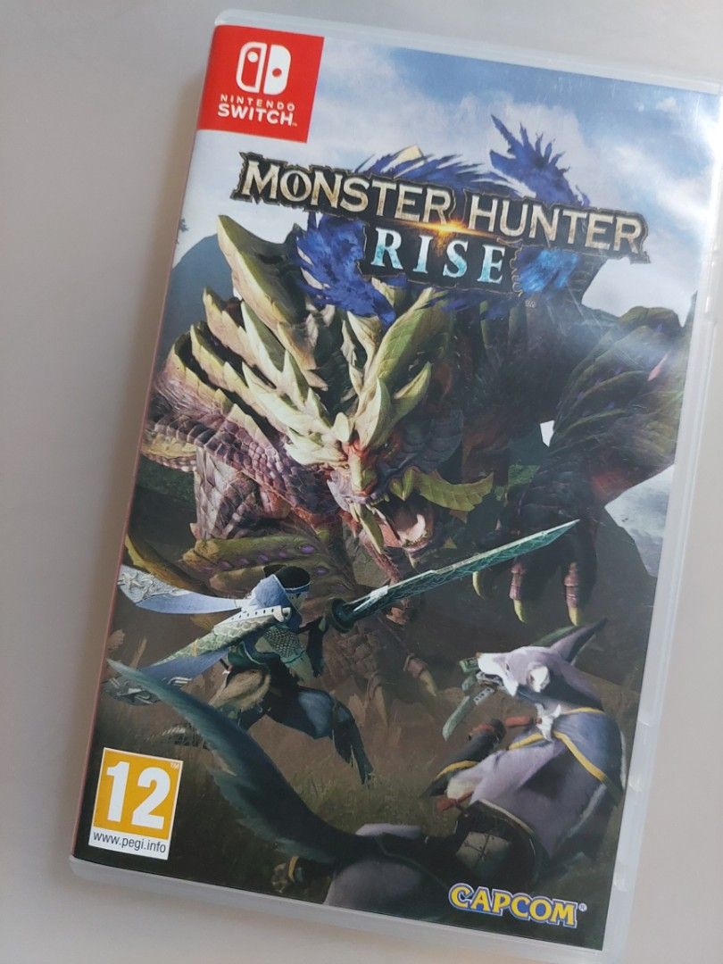Monster Hunter Rise - Nintendo Switch, Video Gaming, Video Games ...