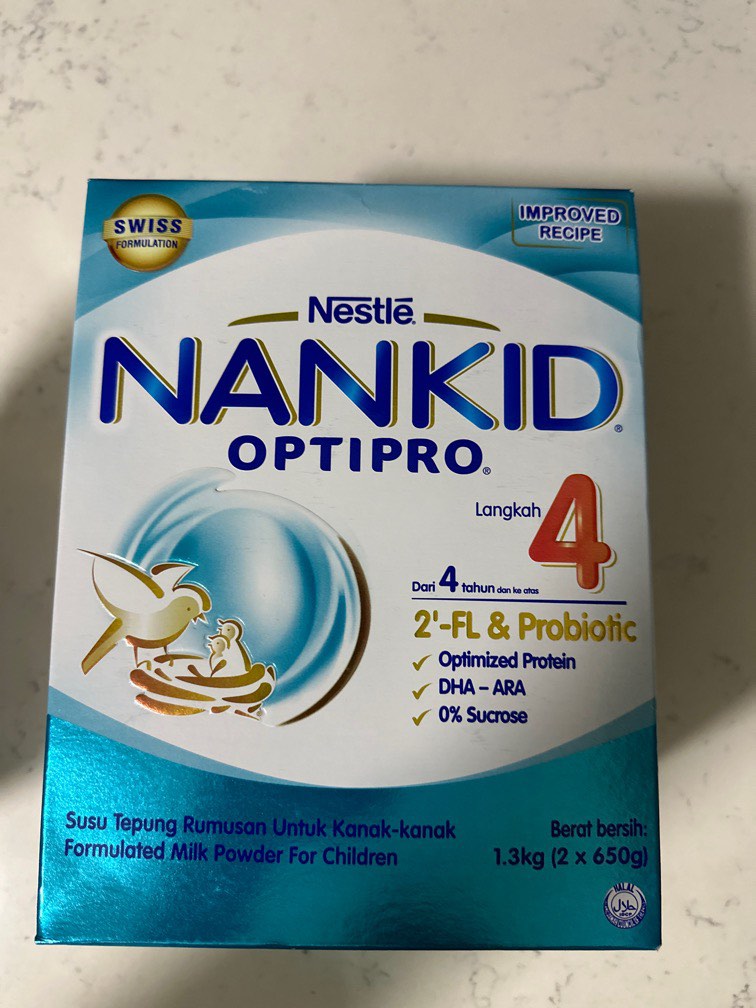 Nestle Nan 4 optipro baby milk powder, Babies & Kids, Nursing & Feeding ...