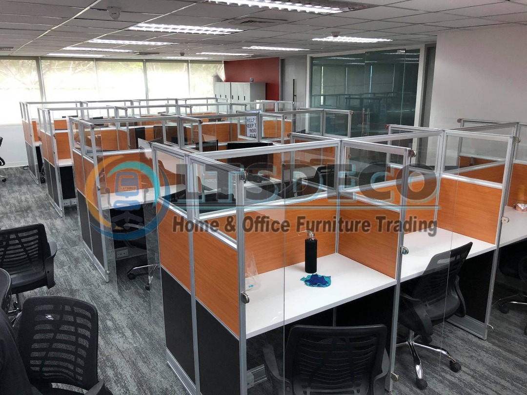 NEW CUBICLE TABLES OFFICE PARTITION on Carousell