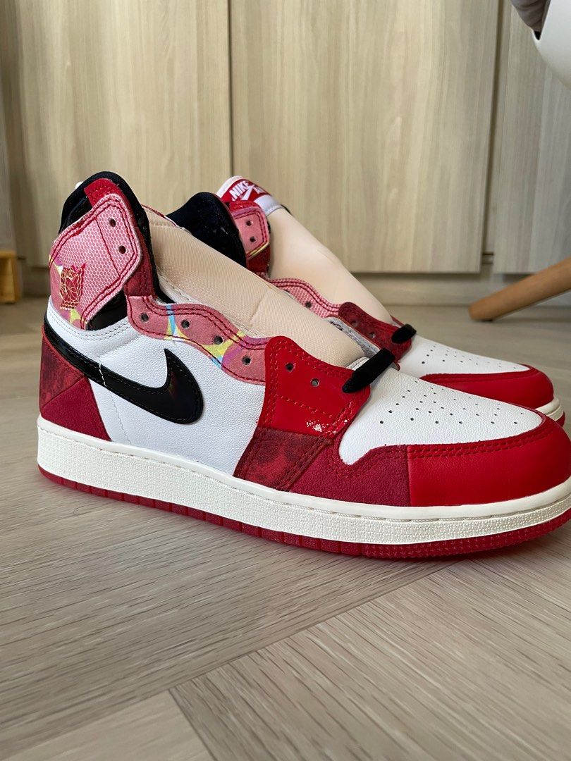 Nike Air Jordan 1 x Spiderverse Next Chapter US7Y (PS), Men's Fashion ...