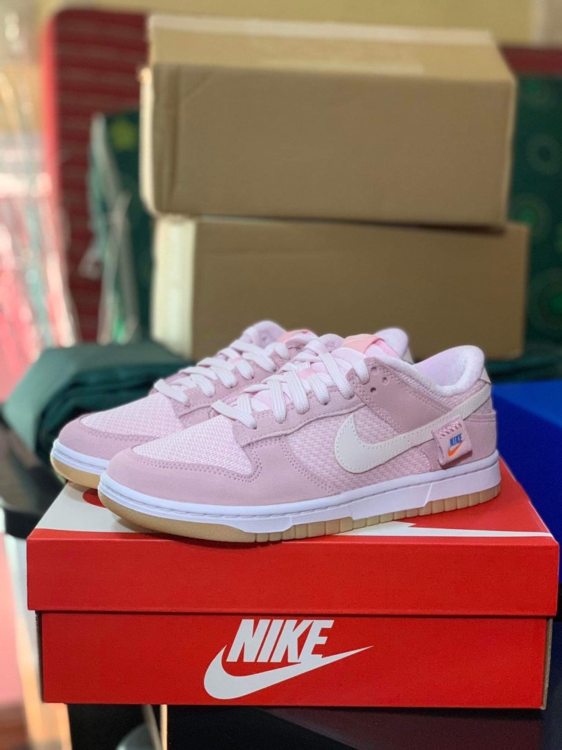 Nike Dunk low teddy bear, Women's Fashion, Footwear, Sneakers on Carousell