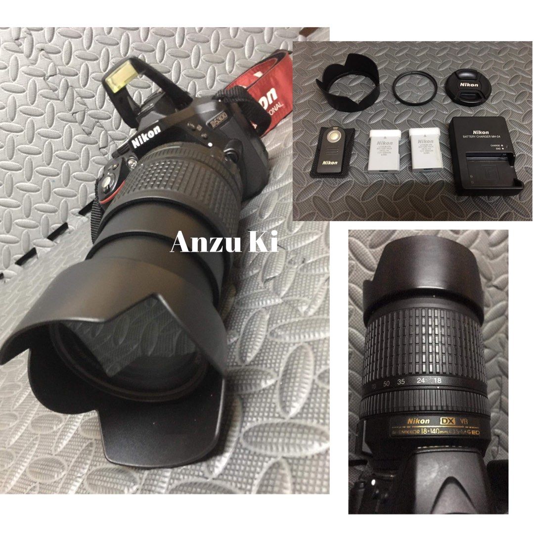 Nikon D5300 / 18-140mm kit lens with accessories (Bought in Japan ...