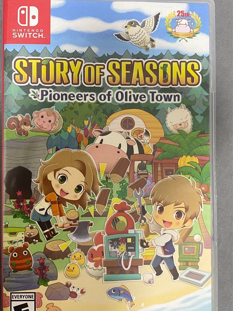 Nintendo Switch Game- Story of seasons (Pioneers of Olive Town), Video ...