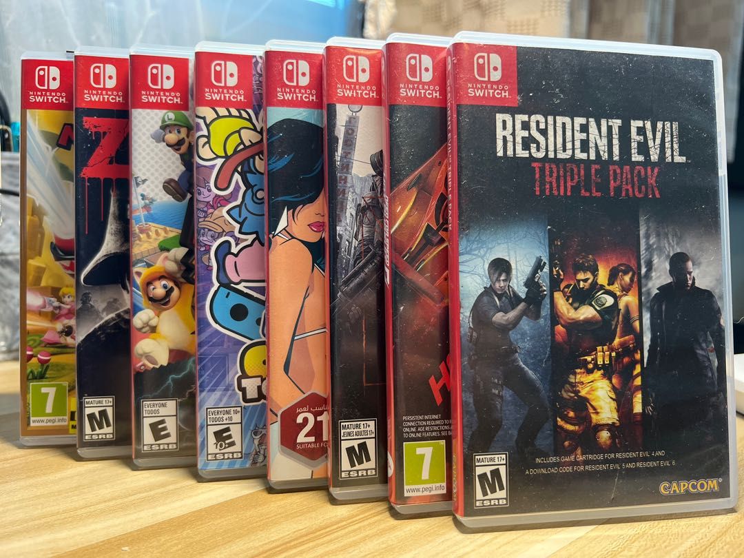Nintendo Switch Games - resident evil 4 , need for speed ,metro redux ...