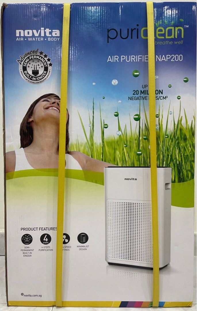 Novita Air Purifier NAP200, TV & Home Appliances, Air Purifiers ...