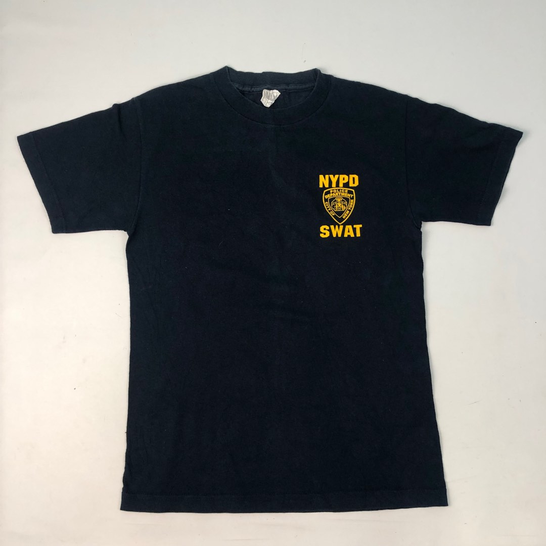 NYPD SWAT TSHIRT, Men's Fashion, Coats, Jackets and Outerwear on Carousell