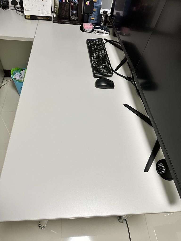 Office Table with lock and drawers, Furniture & Home Living, Furniture ...