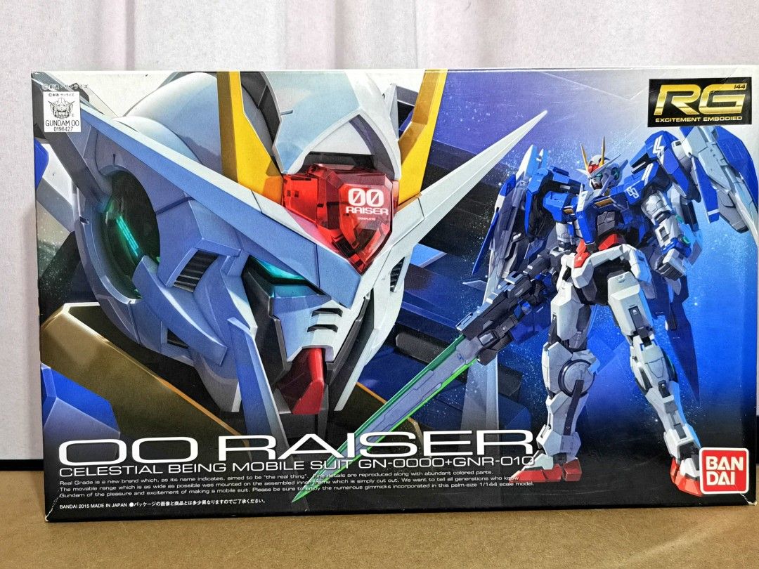 OO Raiser Gundam, Hobbies & Toys, Toys & Games on Carousell