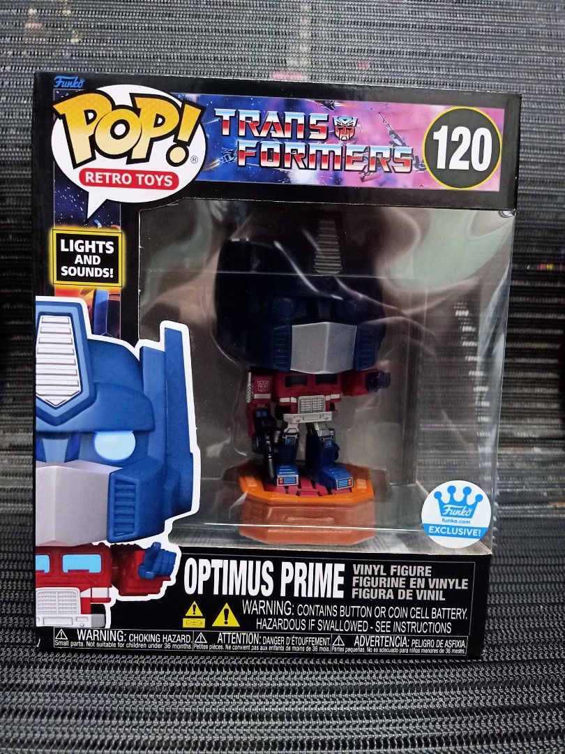 Optimus Prima 6" Sound +Light POP, Hobbies & Toys, Toys & Games on ...