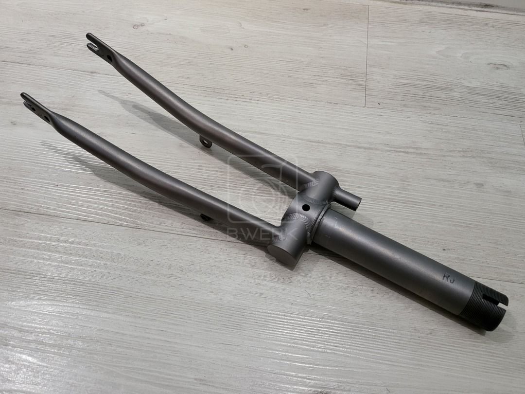 Original Genuine BROMPTON Superlight titanium Set rear frame / triangle ...