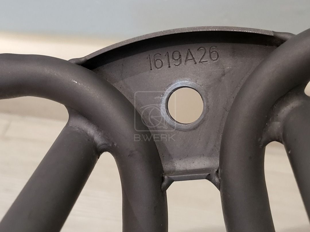 Original Genuine BROMPTON Superlight titanium Set rear frame / triangle ...