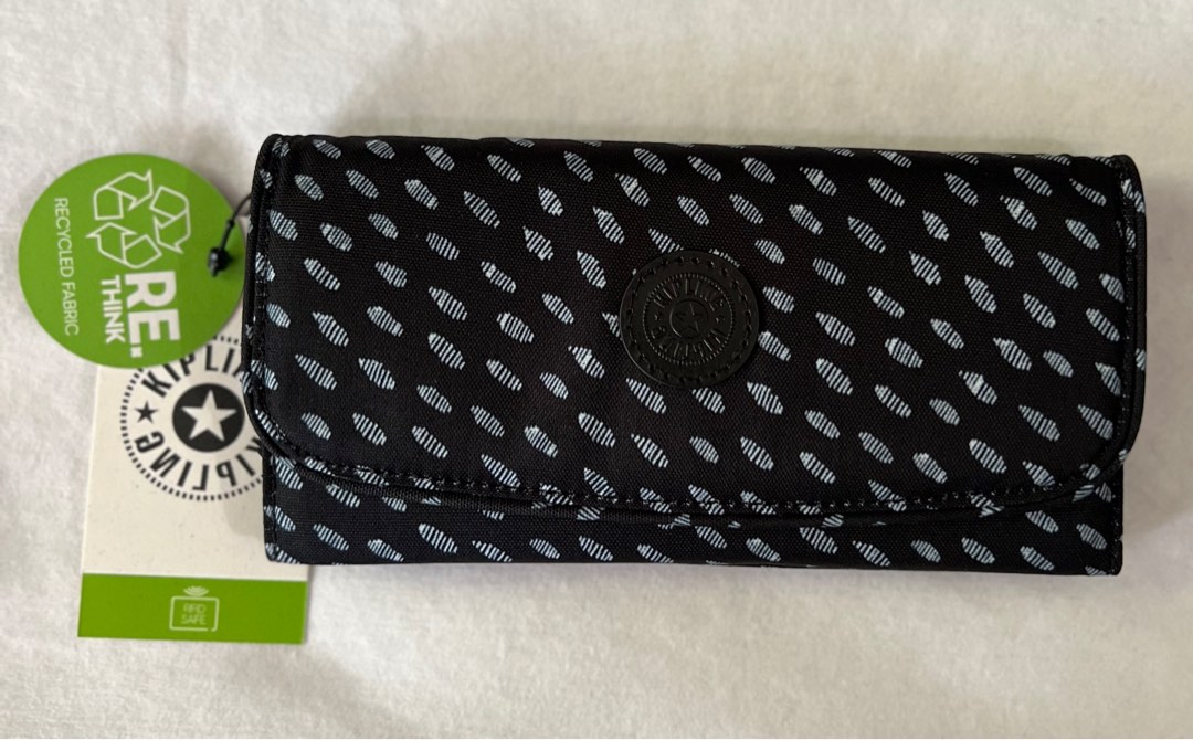 Original Kipling Money Land Long Wallet (Ultimate Dots), Women's ...