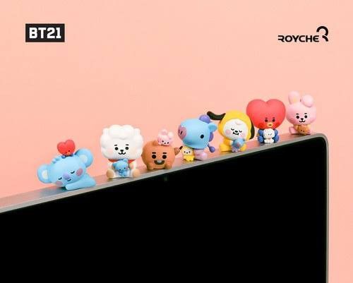 Original Line Friends BT21 Little Buddy Monitor Figure Cooky, Hobbies ...