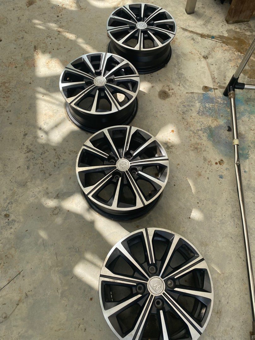 Original Proton Iriz 2019 Rims, Auto Accessories on Carousell