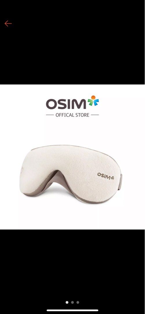 OSIM uMask Eye Massager, Beauty & Personal Care, Ear Care on Carousell