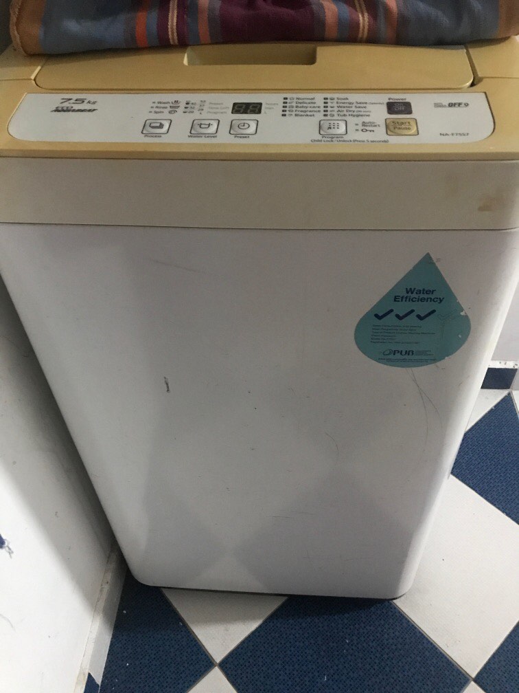 Panasonic washing machine, TV & Home Appliances, Washing Machines and ...