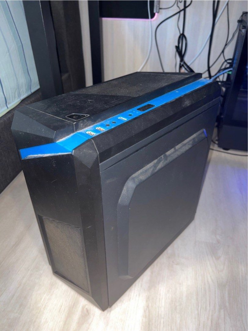 PC case with GPU and PSU, Computers & Tech, Parts & Accessories ...