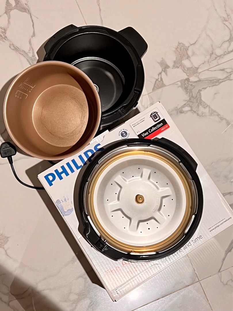 Philips HD2137 Pressure Cooker, TV & Home Appliances, Kitchen ...